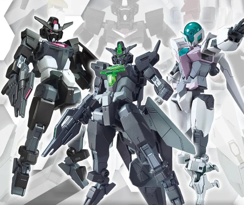 Gundam 1/144 HG Core Gundam, Core Gundam II and Alus Core Gundam (Low