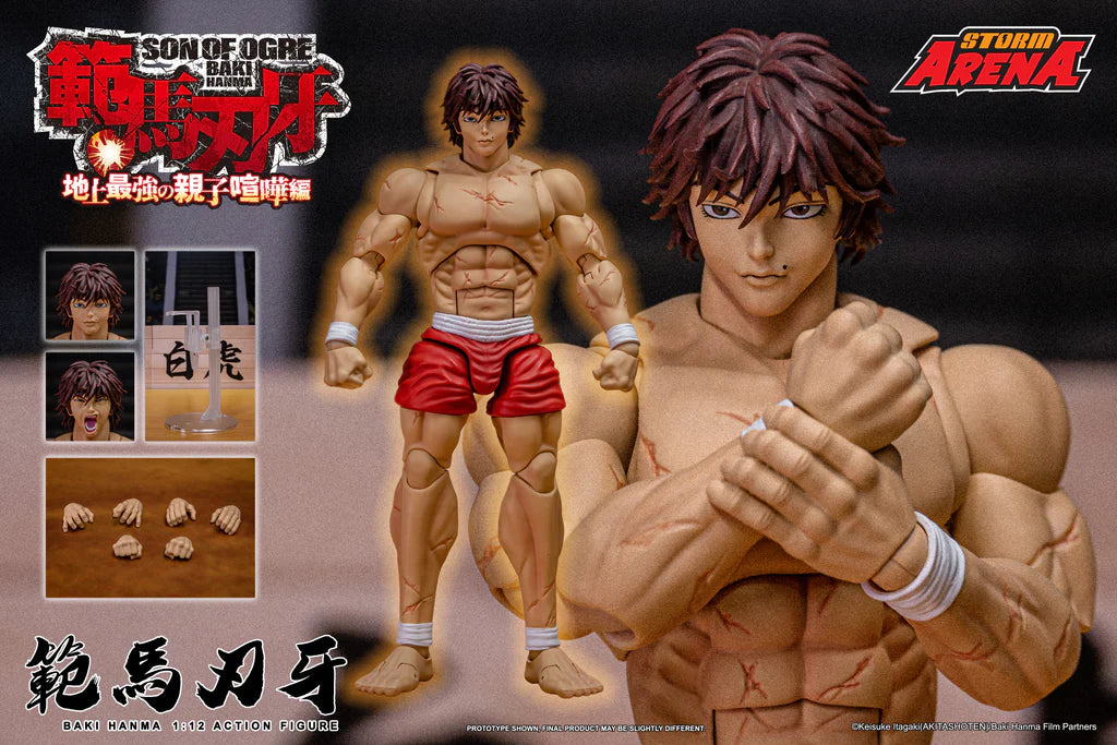 Storm Arena 1/12 Baki Hanma: Son of Ogre Baki Hanma Scale Action Figur
