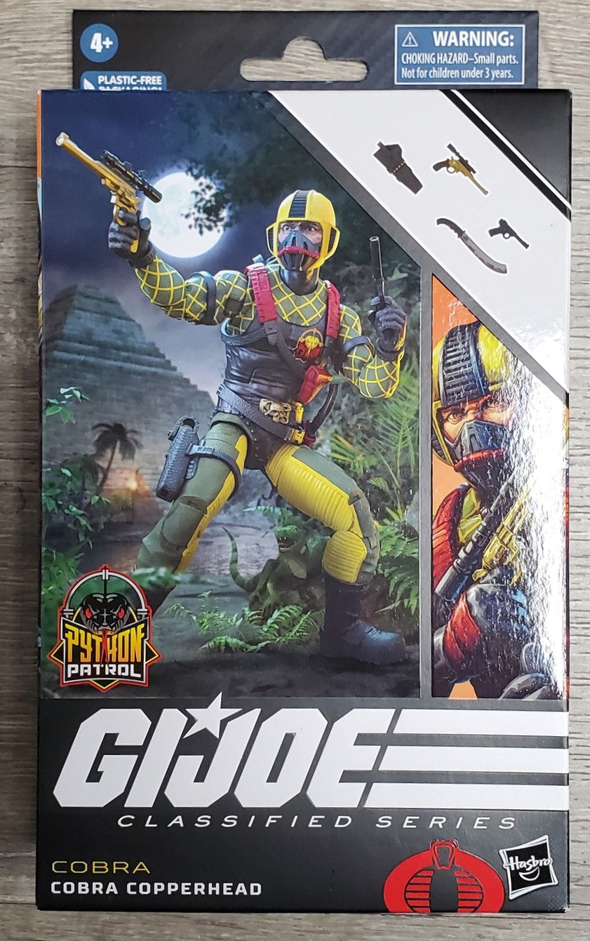 Hasbro G.I. Joe Classified Series #96 Cobra Copperhead (Python Patrol ...